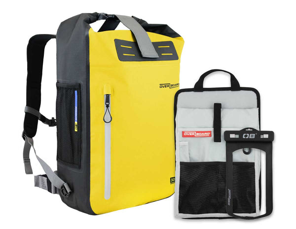 Waterproof Backpack Bundle | OverBoard Classic Explorer 30L